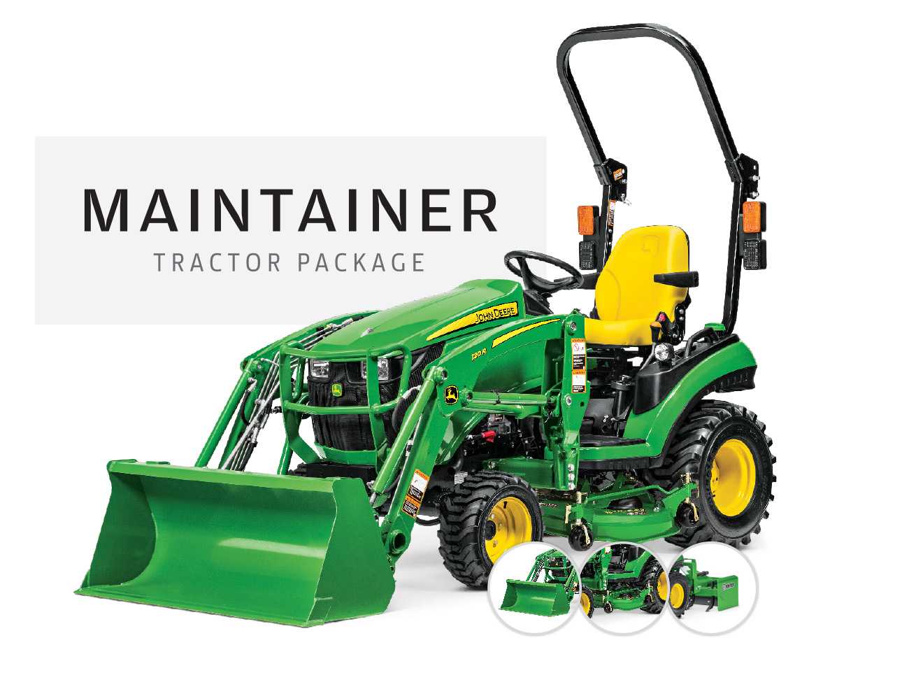 Maintainer 1025R Tractor Package | Hutson Inc