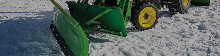 Snow Removal Equipment - Front Blades | Hutson Inc
